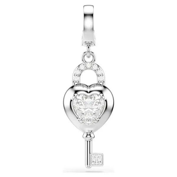 SWAROVSKI Idyllia Heart Charm - White