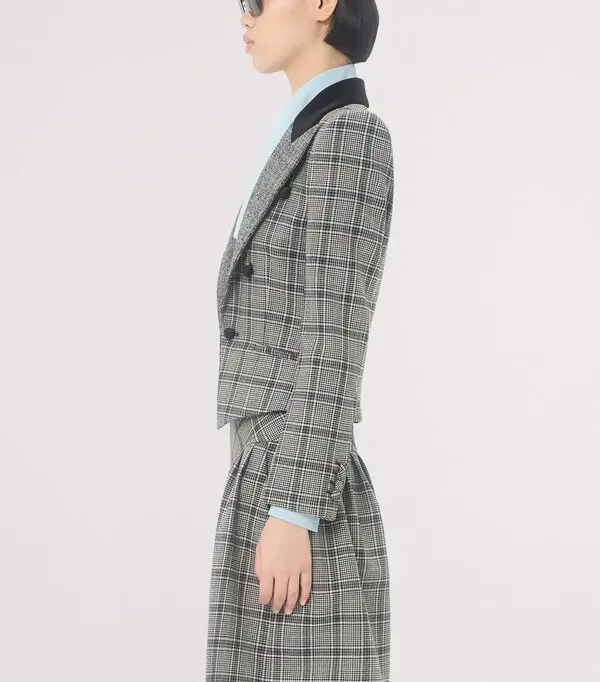 Valentino Garavani Virgin Wool Cropped Blazer