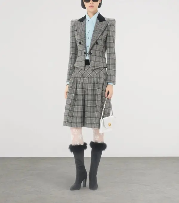 Valentino Garavani Virgin Wool Cropped Blazer