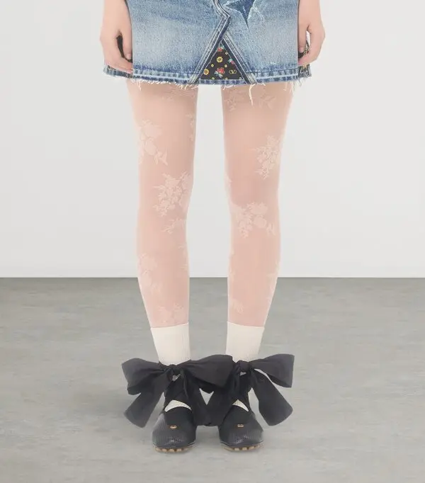 Valentino Garavani Denim Mini Skirt