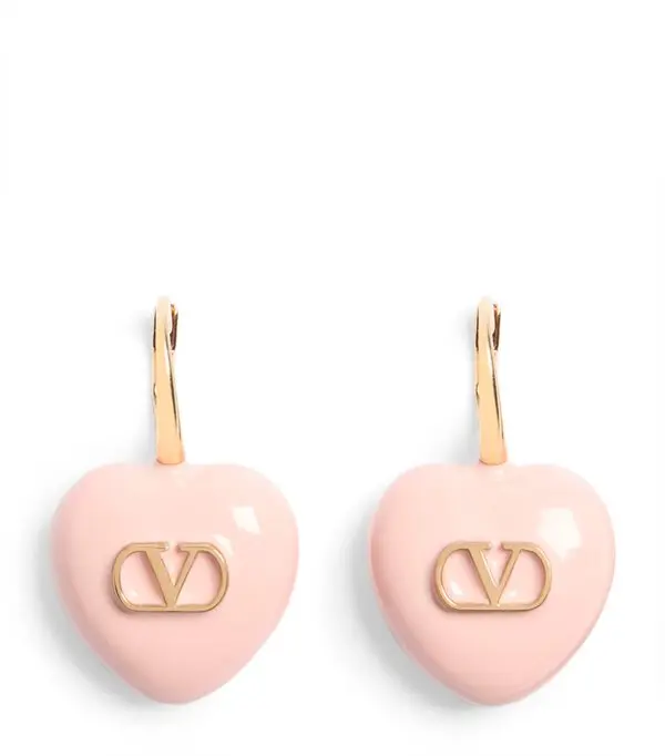 Valentino Garavani Coeur Royal Earrings - Gold
