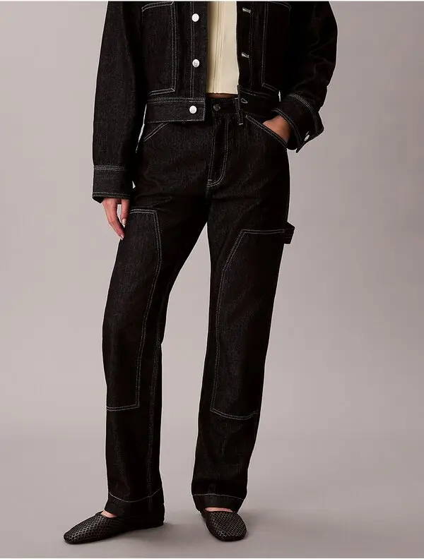 Calvin Klein Workwear High-waist Jeans