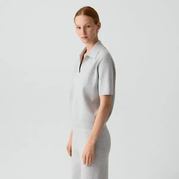 Theory Oversized Polo Shirt
