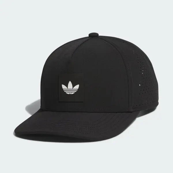 Adidas Floatie Trefoil Snapback - Black / White
