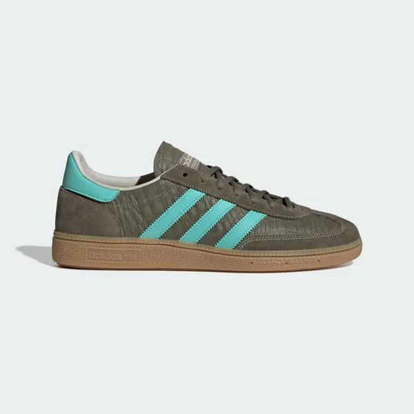 Adidas Handball Spezial Sneakers - Olive Strata / Acid Mint / Gum