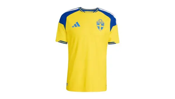 Adidas Sweden 2026 Home Authentic Jersey