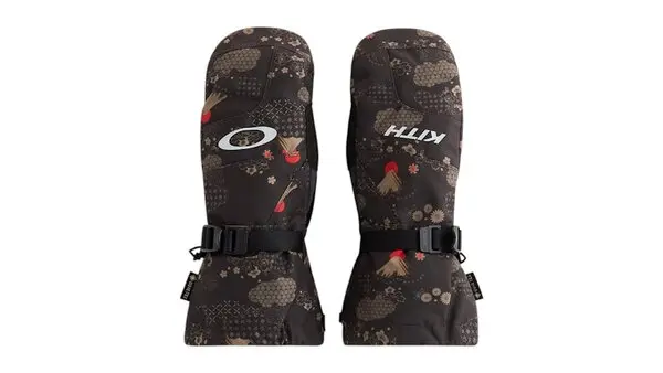 Kith X Oakley Gauntlet Mittens - Espresso