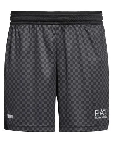 EA7 Recycled Polyester Shorts - Black