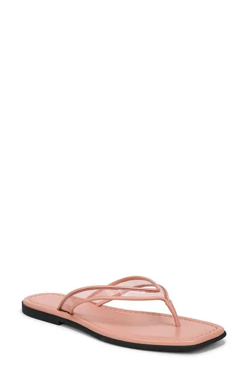 Veronica Beard Clea Flip Flop - Muted Clay