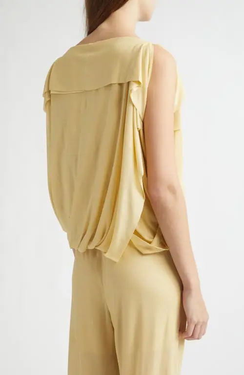 SETCHU Sheer Drape Top