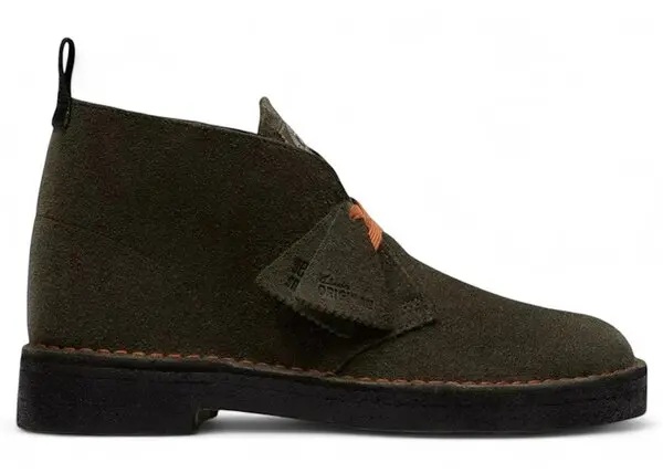 Clarks Originals Desert Boot - Loden Green Suede