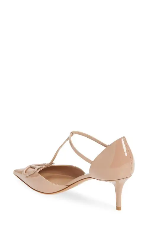 Valentino Garavani Vlogo T-strap D'orsay Pumps - Dusty Rose
