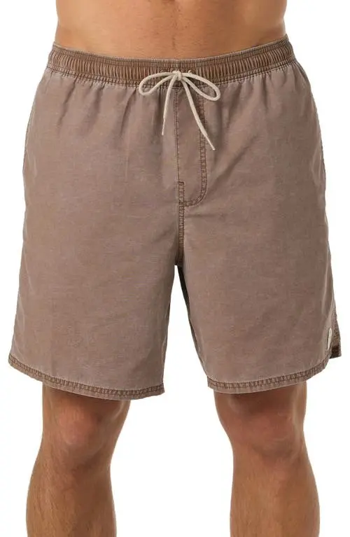 O'Neill Og Fader Drawstring Board Shorts - Toffee