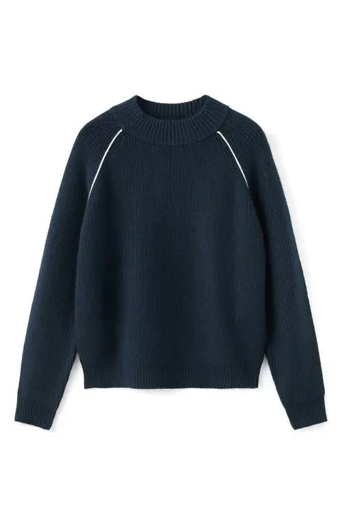 Mango Francus Sweater - Navy