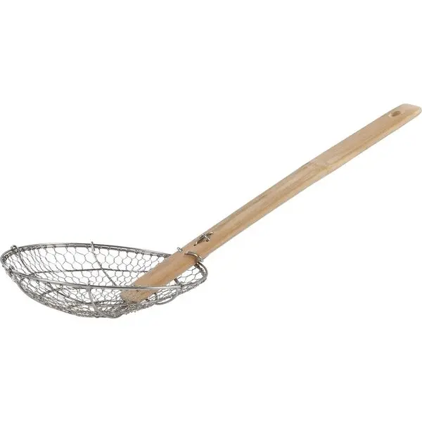 JOYCE CHEN Stainless Steel Spider Strainer - Bamboo