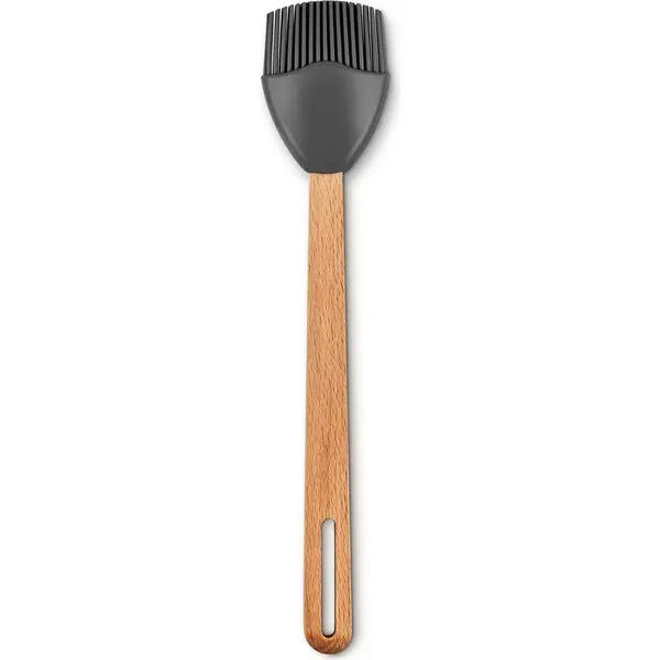 LE CREUSET Signature Silicone & Wood Basting Brush - Oyster