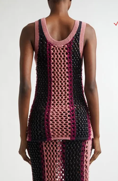 DIOTIMA Dennis Marina Embellished Sweater Tank