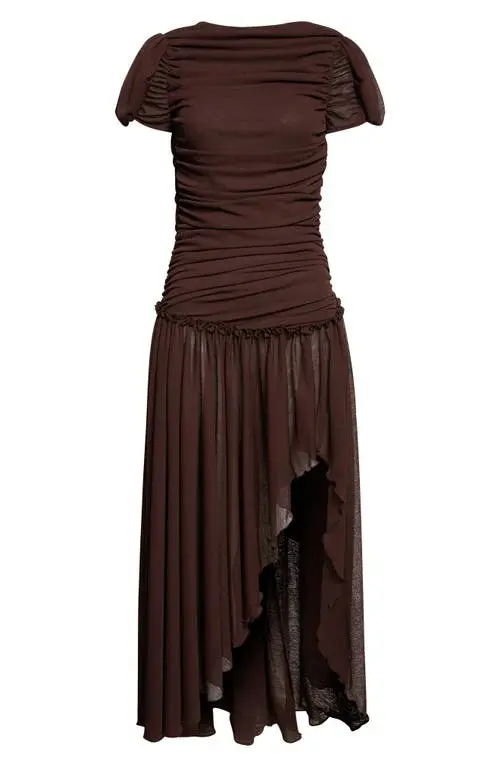 SIEDRES Adeline Semisheer Chiffon Maxi Dress