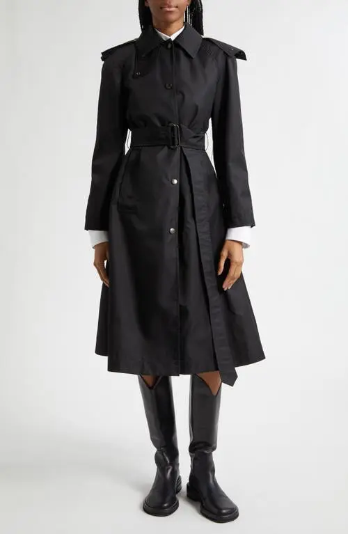 Burberry Tilley Trench Coat With Removable Hood