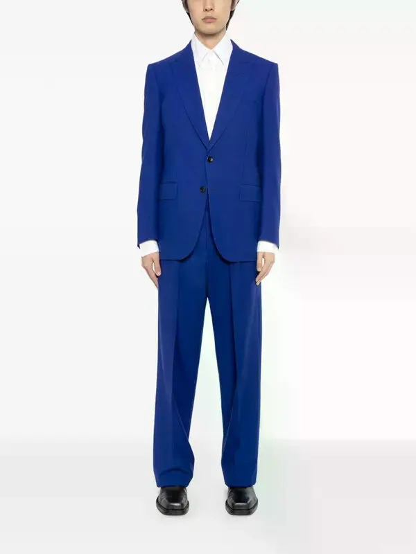 TOM FORD Pleated Twill Trousers