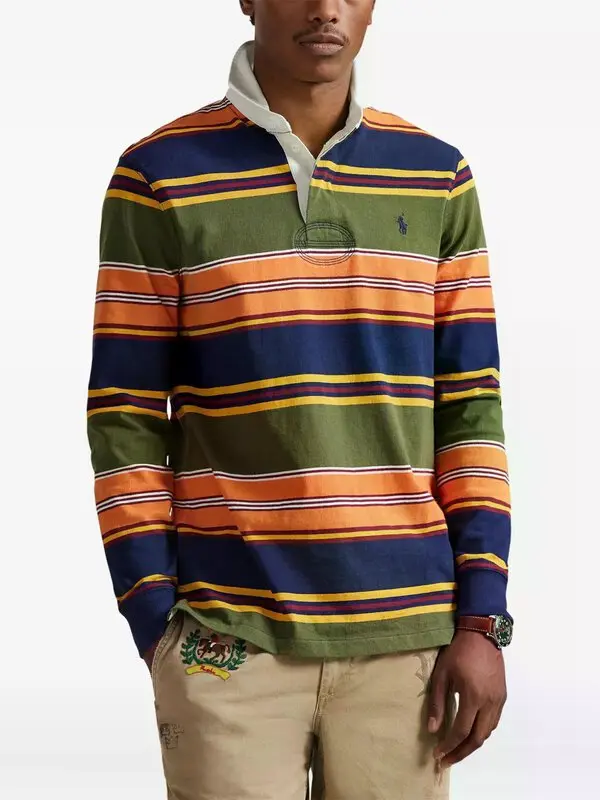 Polo Ralph Lauren Striped Polo Shirt - Green
