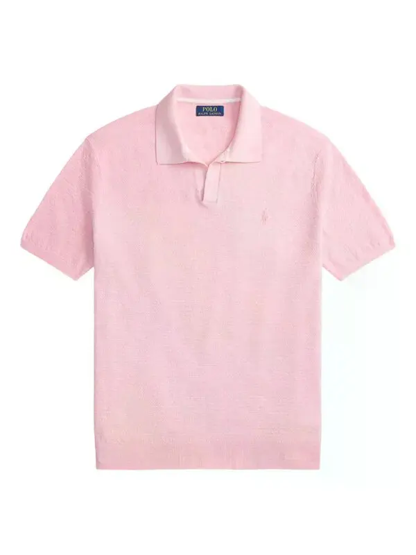 Polo Ralph Lauren Short Sleeve Knit Polo - Pink