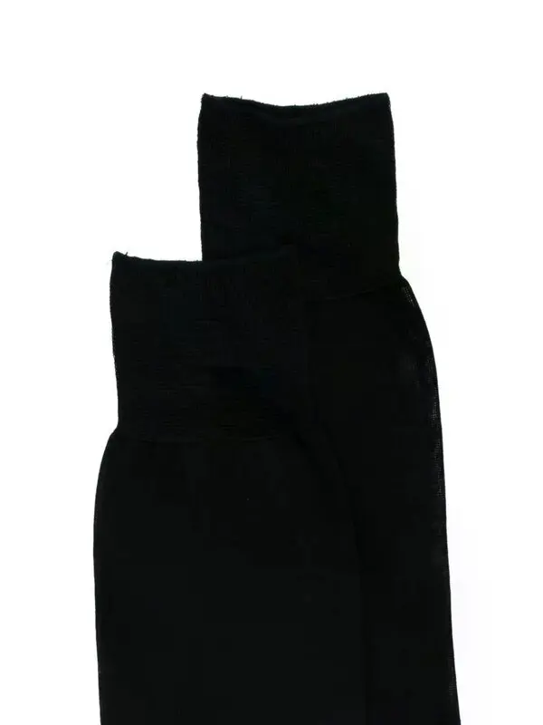 Zegna Logo-print Socks - Black