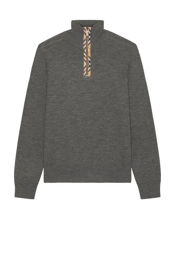 Burberry Cameron Quarter Zip Sweater