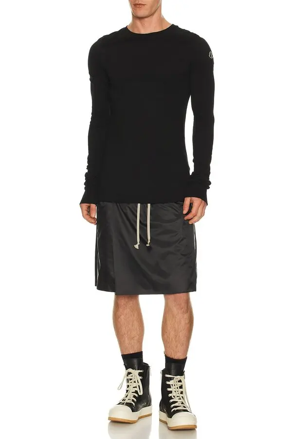 Rick Owens X Moncler Kiltshorts
