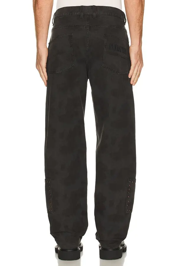 PLEASURES Cowhide Double Knee Work Pant