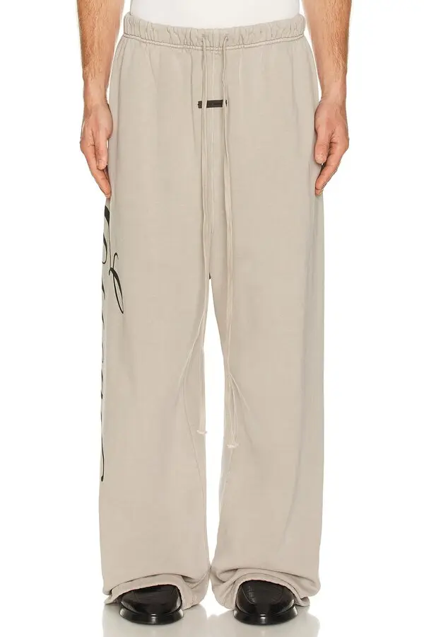 Fear Of God Lounge Sweatpant In Grey - Smoke Grey