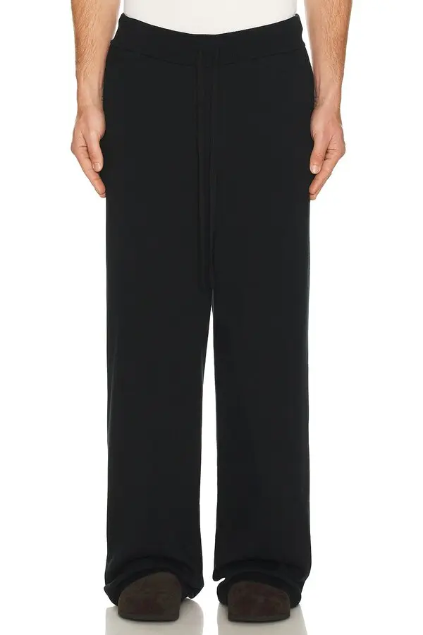 ENTIRE STUDIOS Straight Leg Knit Pant