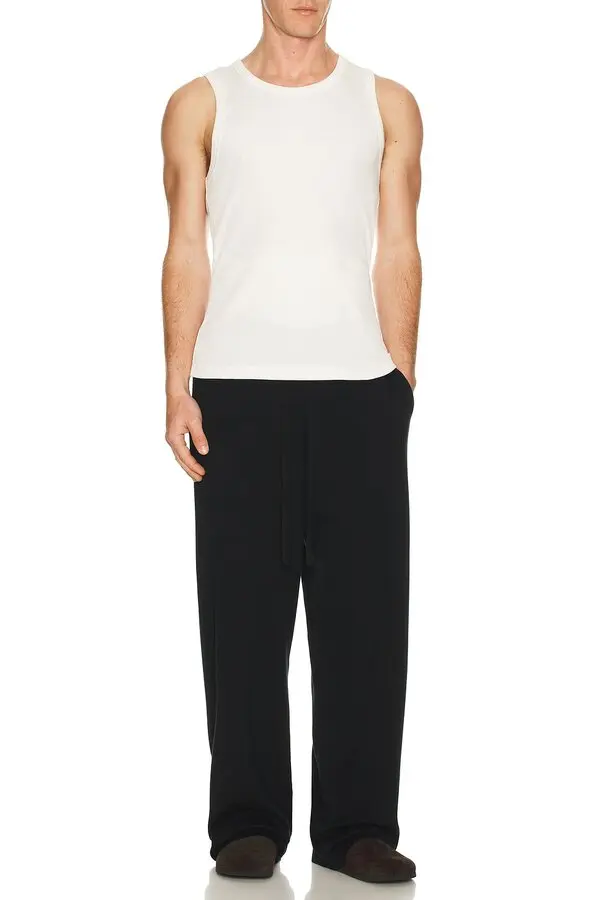 ENTIRE STUDIOS Straight Leg Knit Pant