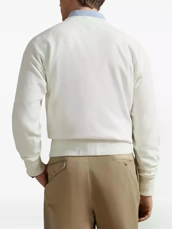 Polo Ralph Lauren Graphic-print Sweatshirt - Neutrals