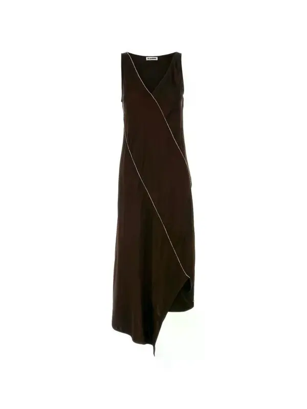 JIL SANDER Asymmetric Hem Dress