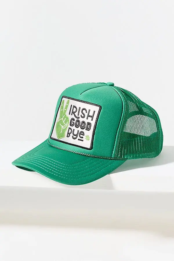 FRIDAY FEELIN Irish Goode Trucker Hat - Green