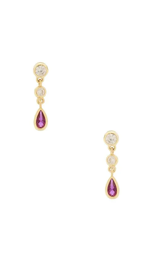 Shashi Jenny Dangle Earrings - Gold