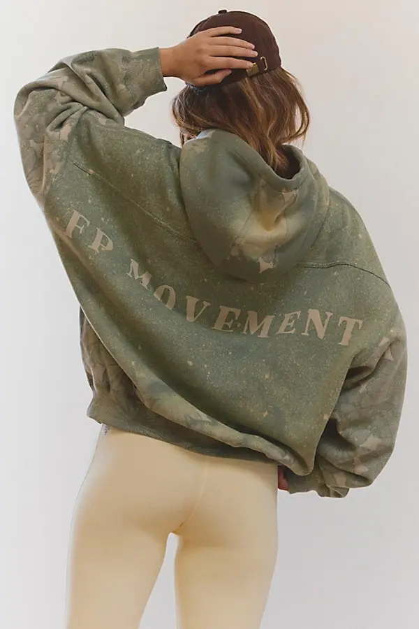 Free People Final Call Graffiti Logo Hoodie - Terrain