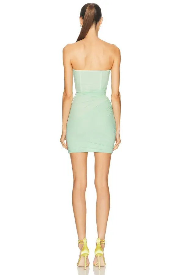 Blumarine Strapless Mini Dress
