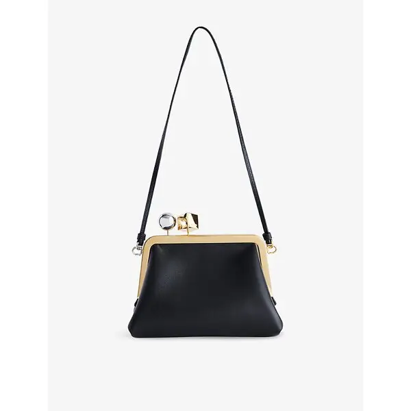 Jacquemus The Berlingot Leather Shoulder Bag
