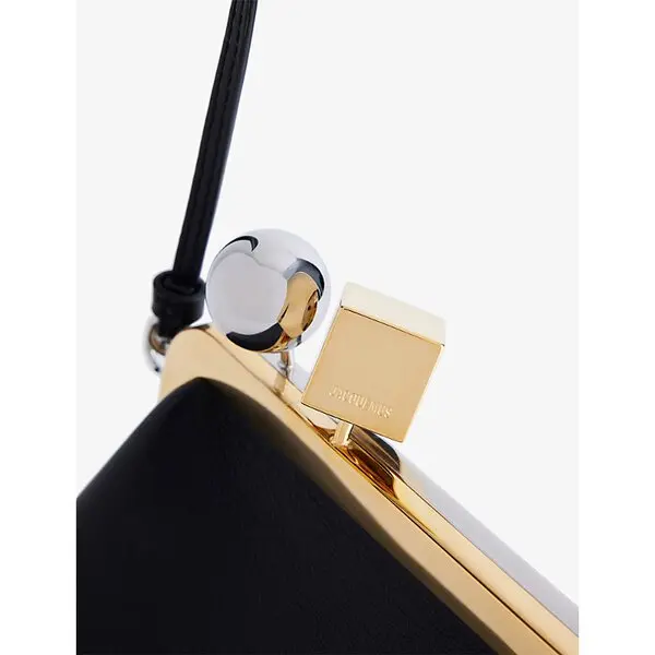 Jacquemus The Berlingot Leather Shoulder Bag
