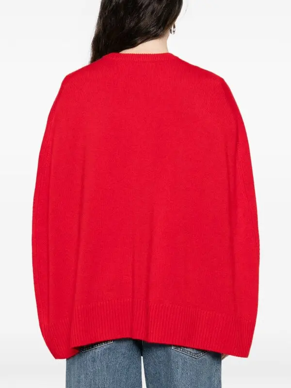 TOTEME Cashmere Crewneck Jumper - Red