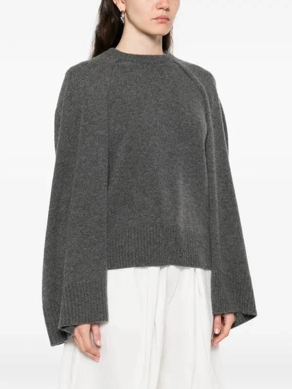 TOTEME Cashmere Crewneck Jumper - Grey