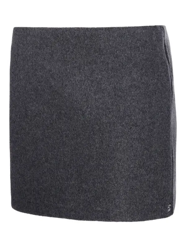 Sportmax Wool Skirt - Grey