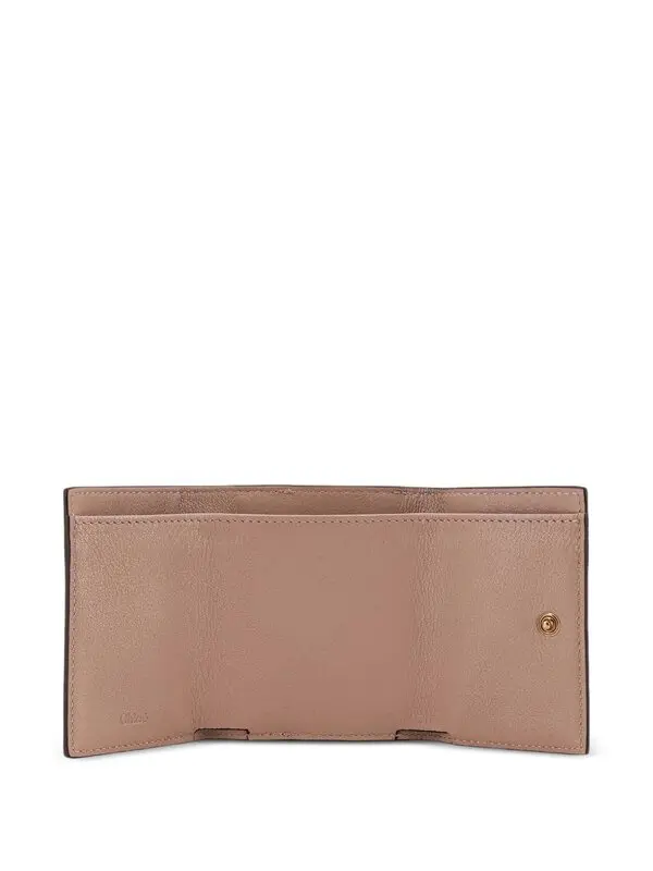Chloé Paddington Leather Wallet - Pink
