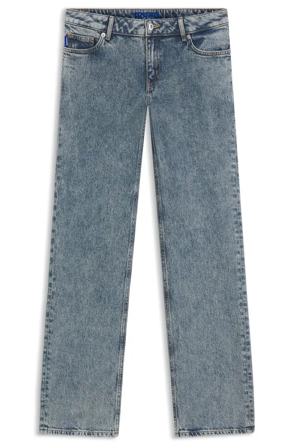 Hugo Boot-cut Jeans In Stretch Denim