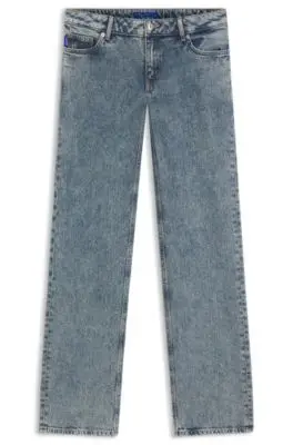 Hugo Boot-cut Jeans In Stretch Denim