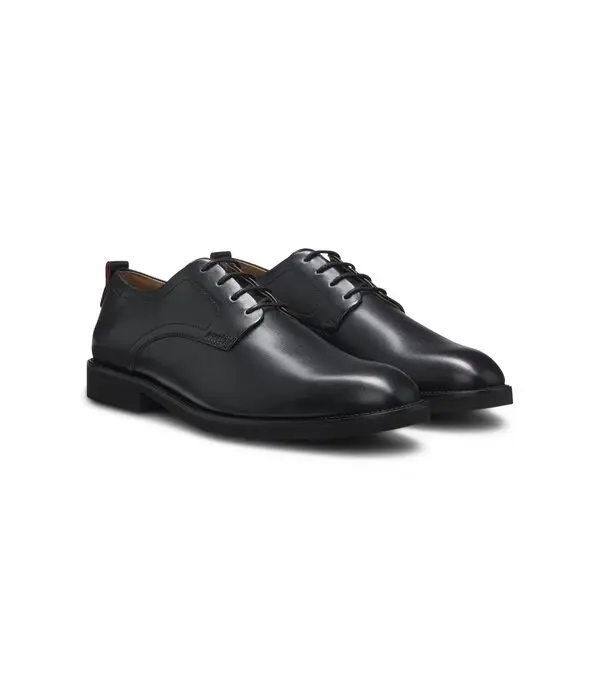 Hugo Derby Shoes In Smooth Leather