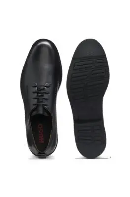 Hugo Derby Shoes In Smooth Leather