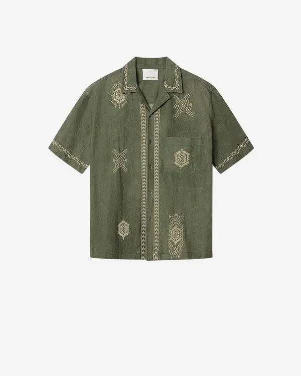 Isabel Marant Zekim Shirt - Light Khaki